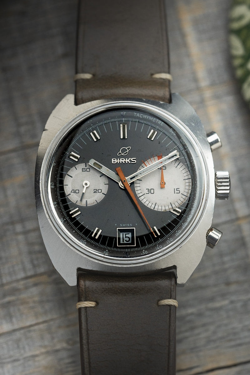 Enicar Big Eye F45 Chronograph by Birks (aka. Pelé) – Watchable Shop